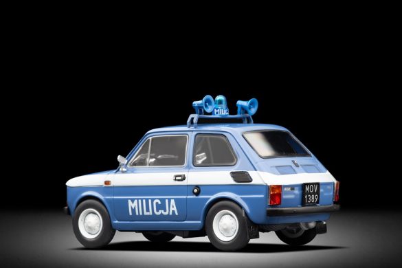 Fiat 126p Milicja (1973) – DIECAST MODEL FEVER